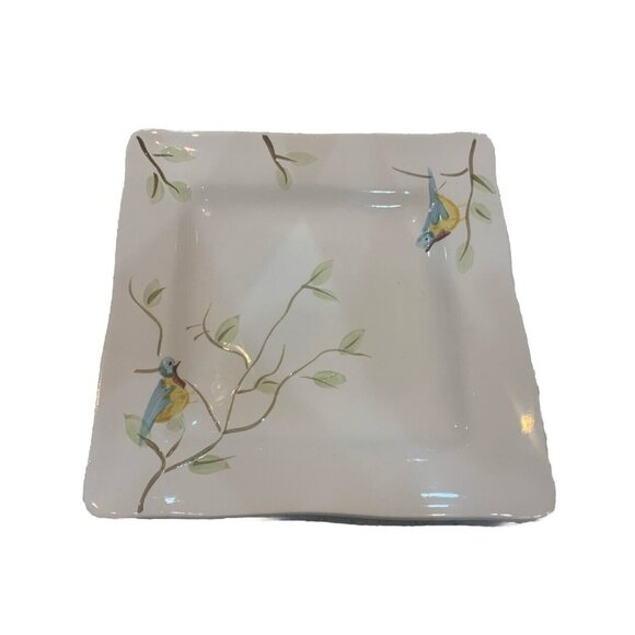Pier 1 | Dining | Pier One Robin Dinner Plate Hand Painted Earthenware ...